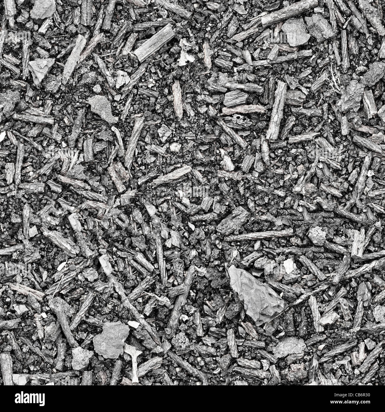 Seamless texture - Slag and ash on earth Stock Photo - Alamy