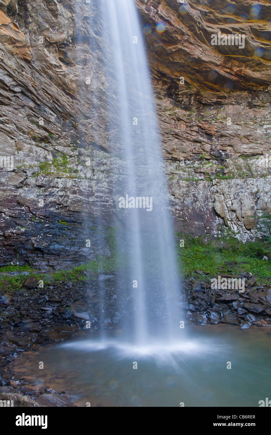 At the base of Ozone Falls, Rockwood, Tennessee Stock Photo - Alamy