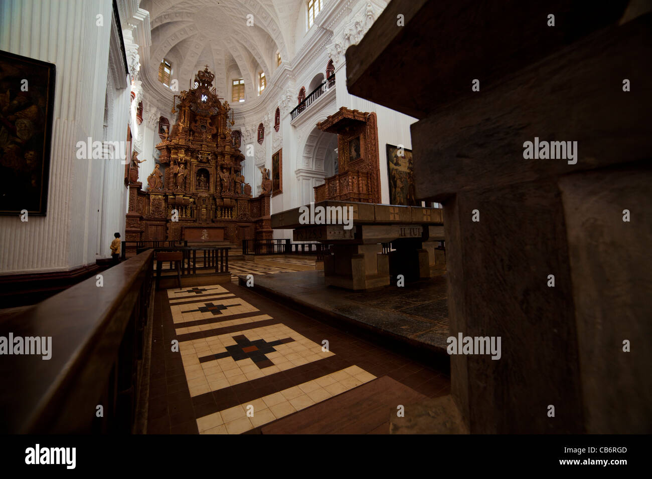 Old Goa, India Stock Photo - Alamy