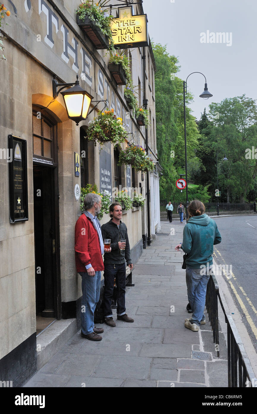 The Star Inn a traditional pub in Bath Somerset England UK serving real ...