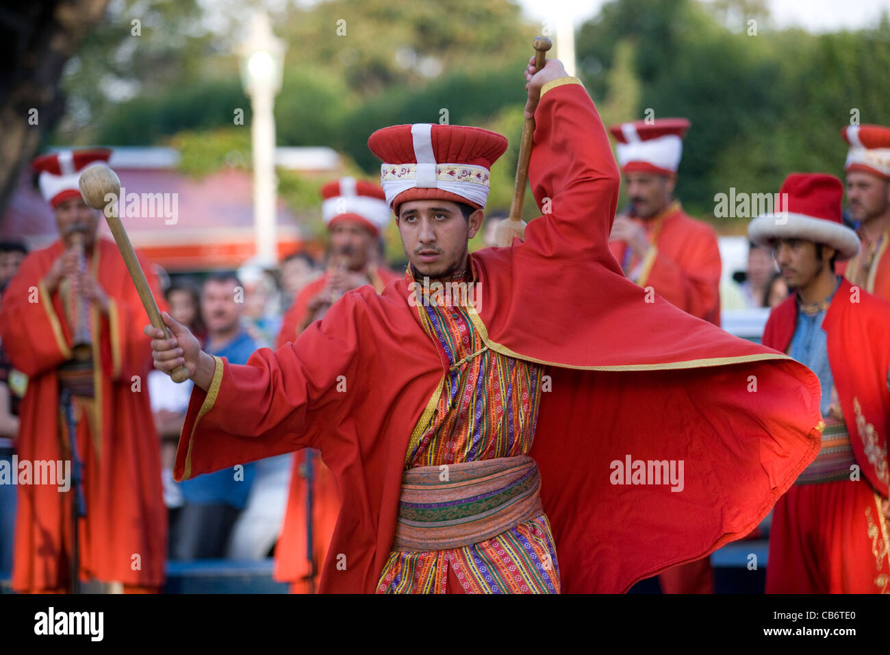 Istanbul: Sultanahmet Park - The Mehter Band from the Military Museum ...