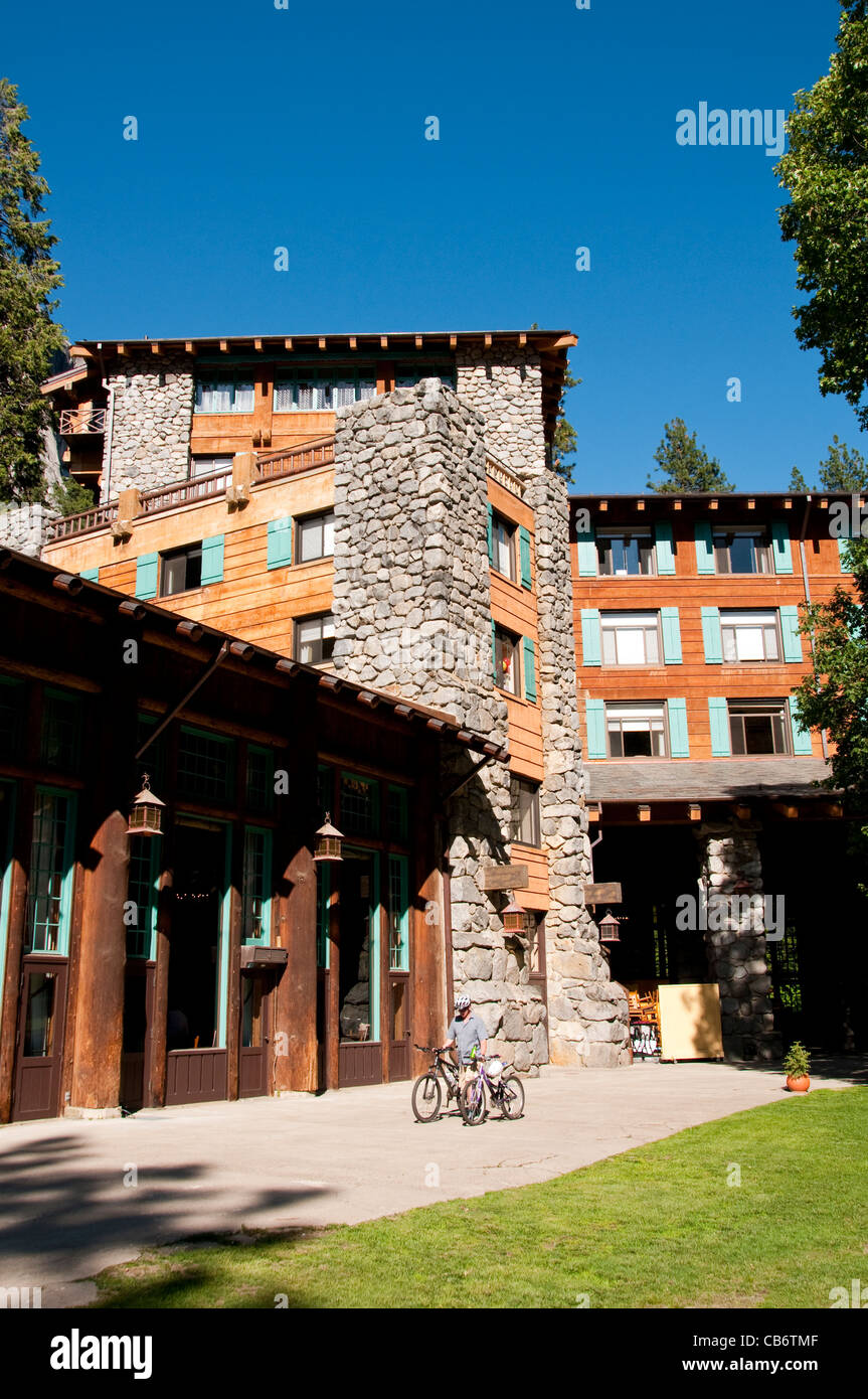 Exterior of Ahwahnee Hotel Yosemite Valley Yosemite National Park ...