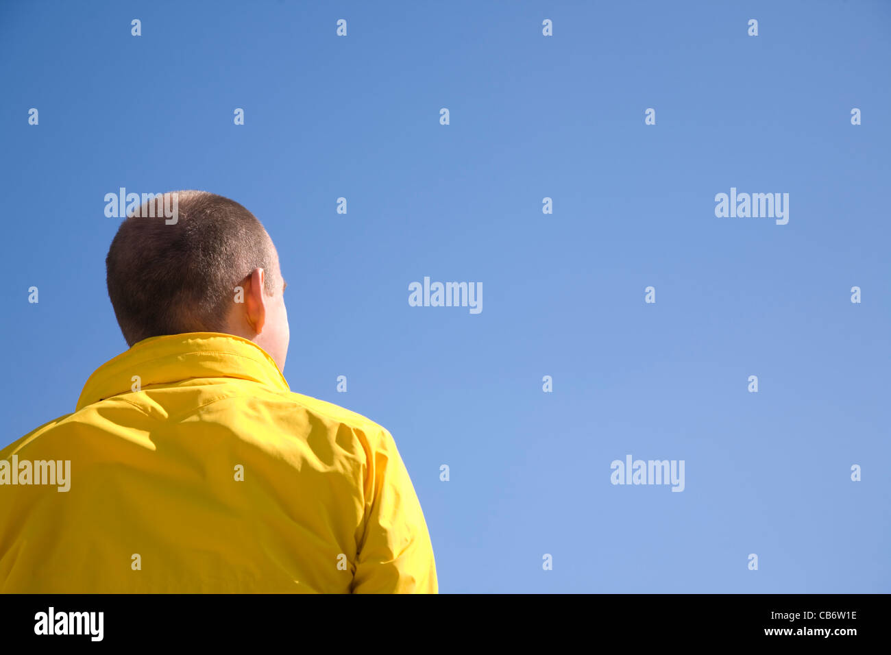 Lookout man hi-res stock photography and images - Alamy