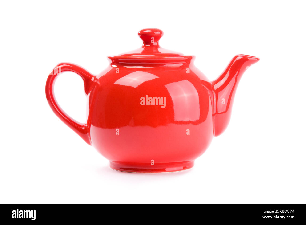 red teapot Stock Photo - Alamy