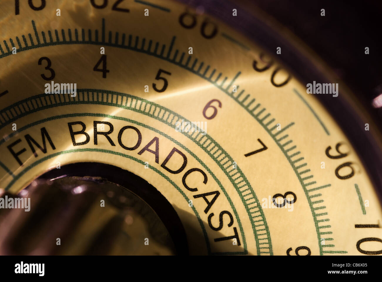 vintage concept,real natural light f/x, focus point on broadcast ...