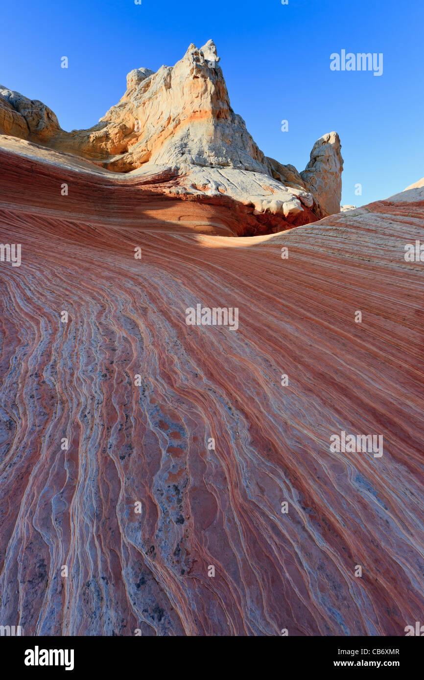 Lines at the White Pocket, Vermilion Cliffs National Monument Stock ...