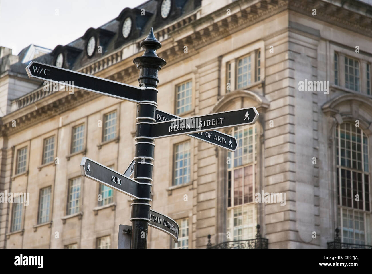 Informative sign in the city of London, England, UK Stock Photo - Alamy