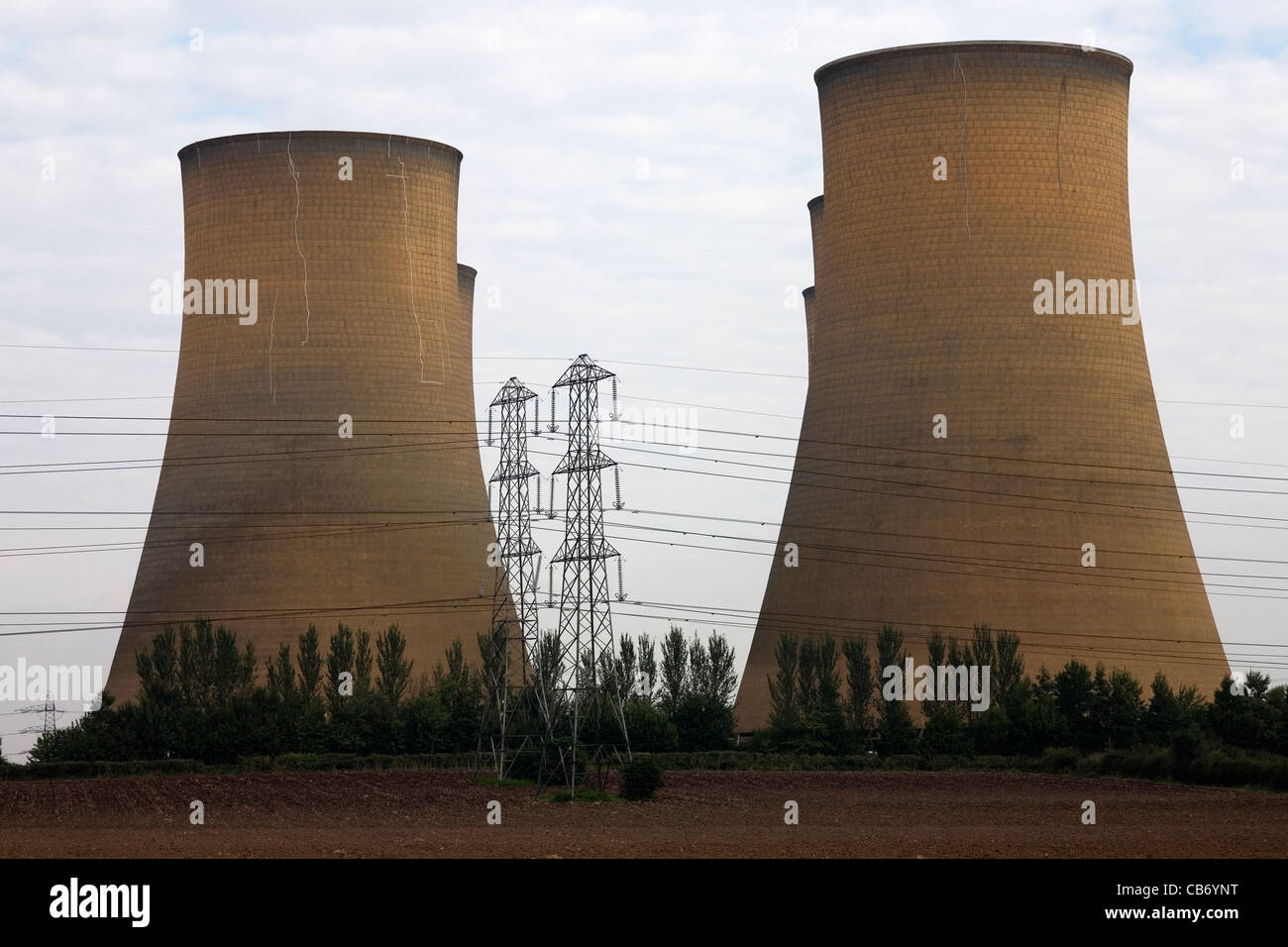 High Marnham Power Station Stock Photo - Alamy