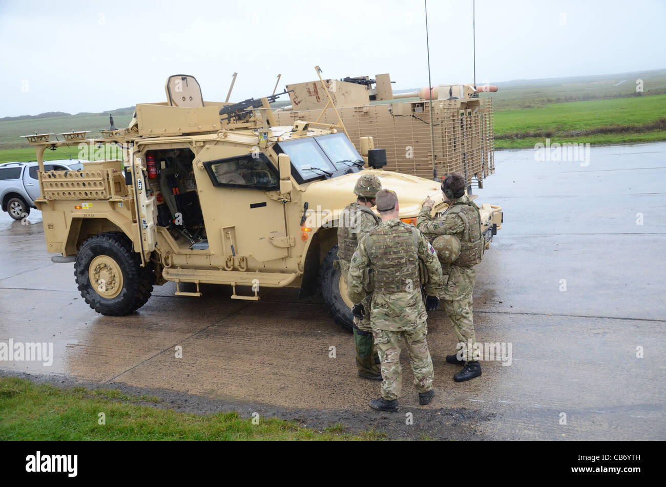Husky is a new protected support vehicle, providing commanders with a ...