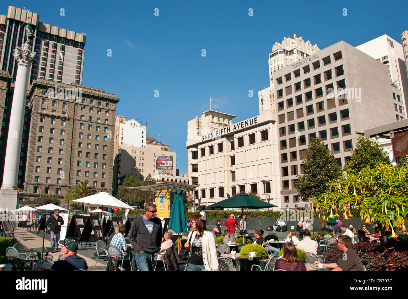 Union Square San Francisco Bar Pavement restaurant California United ...