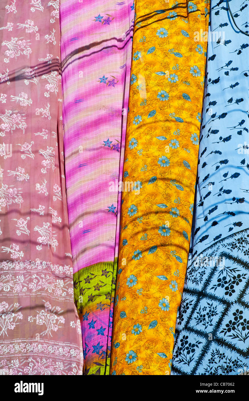 Indian cotton dresses hi-res stock photography and images - Alamy