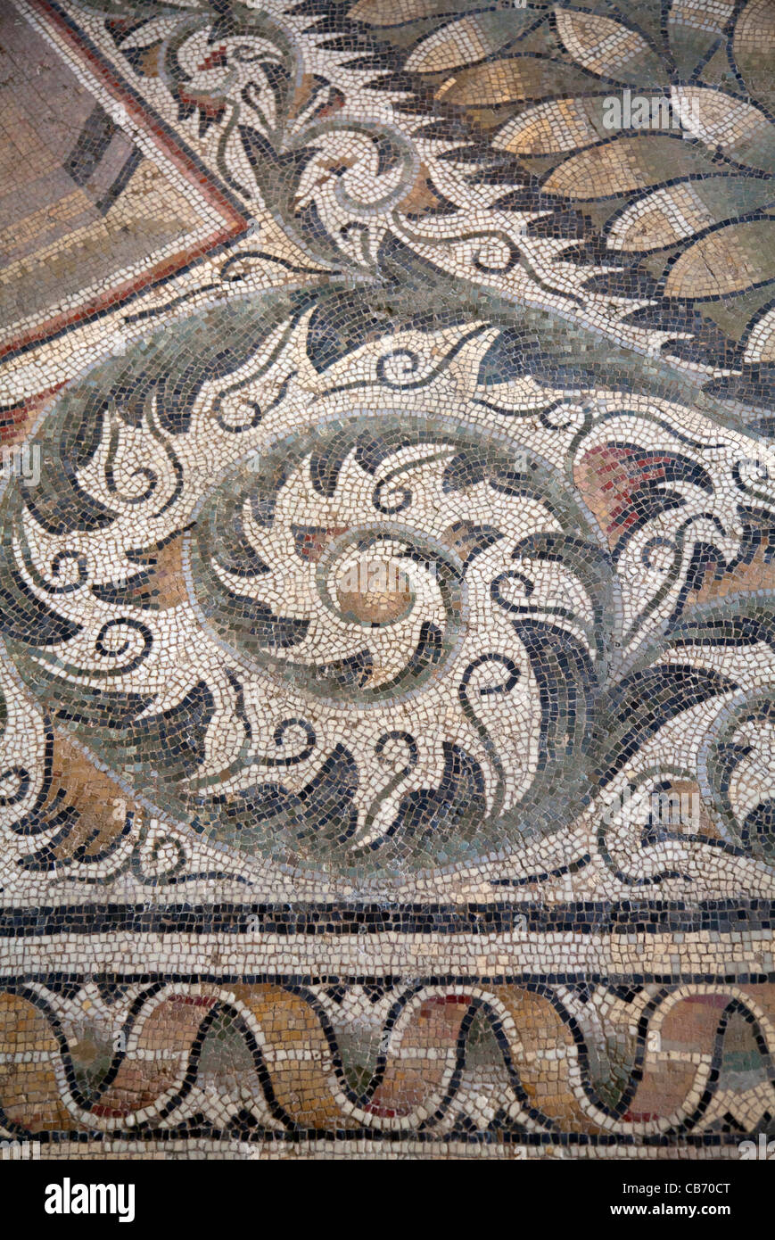 Roman Mosaics at British Museum Stock Photo - Alamy