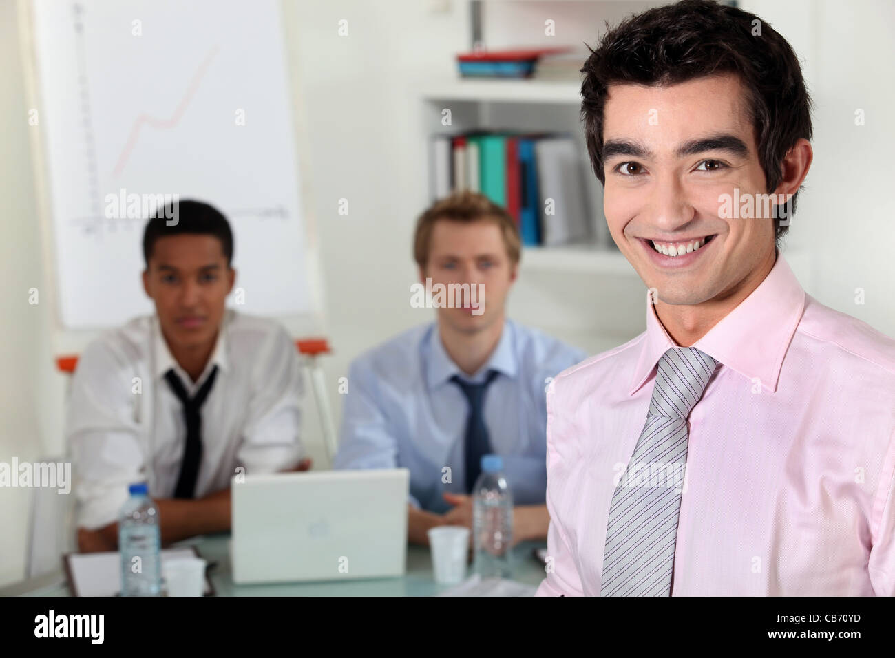 Young business professionals in a meeting Stock Photo - Alamy