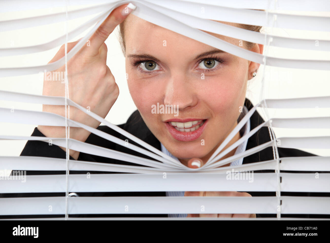Window blinds raising hi-res stock photography and images - Alamy