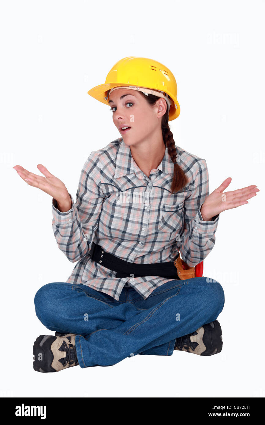 Handywoman Cut Out Stock Images & Pictures - Alamy