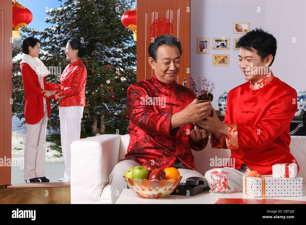 Chinese New Year celebration Stock Photo - Alamy