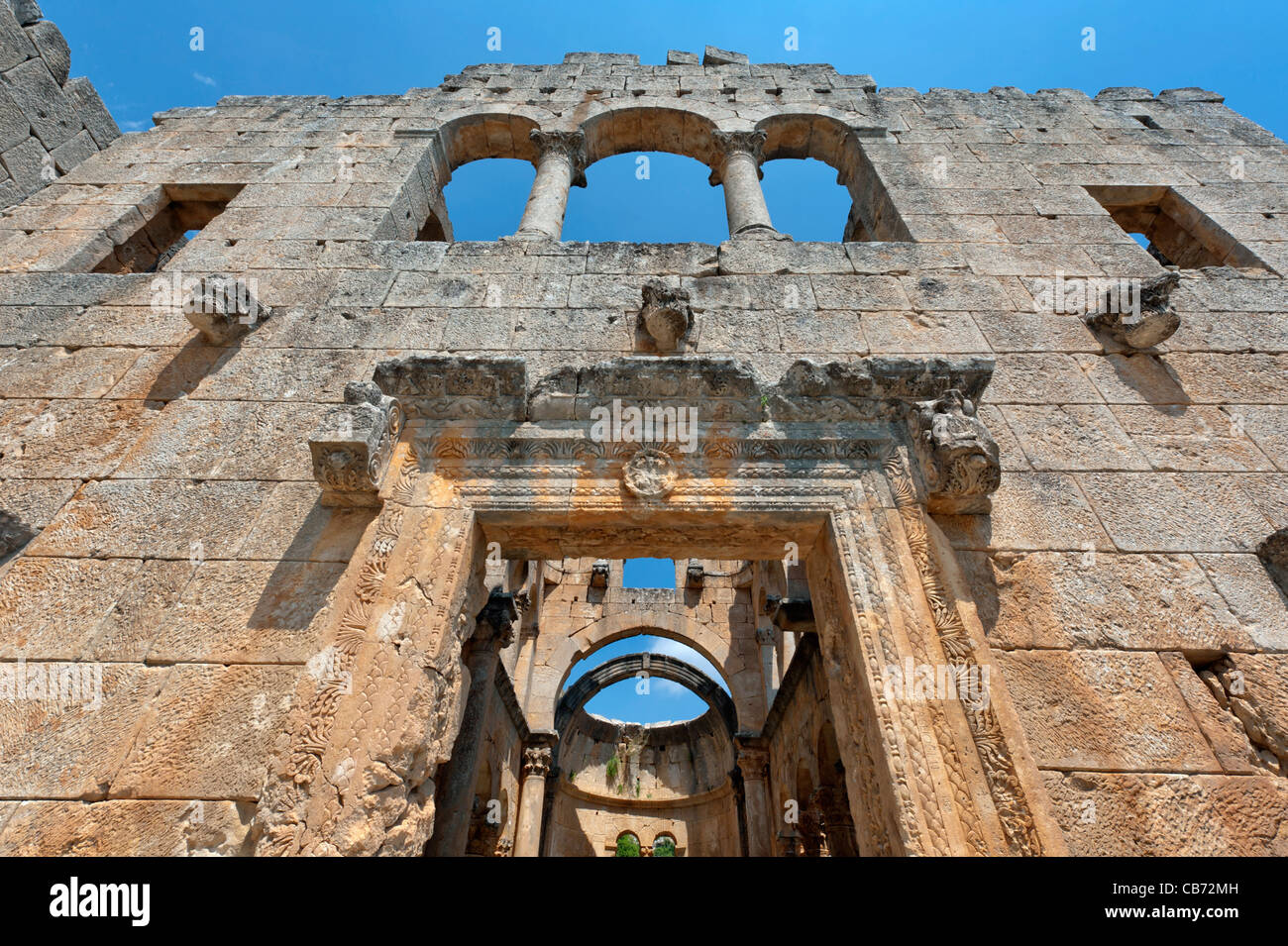 Alahan Monastery, 4. century A.D., Mut Mersin Turkey Stock Photo - Alamy