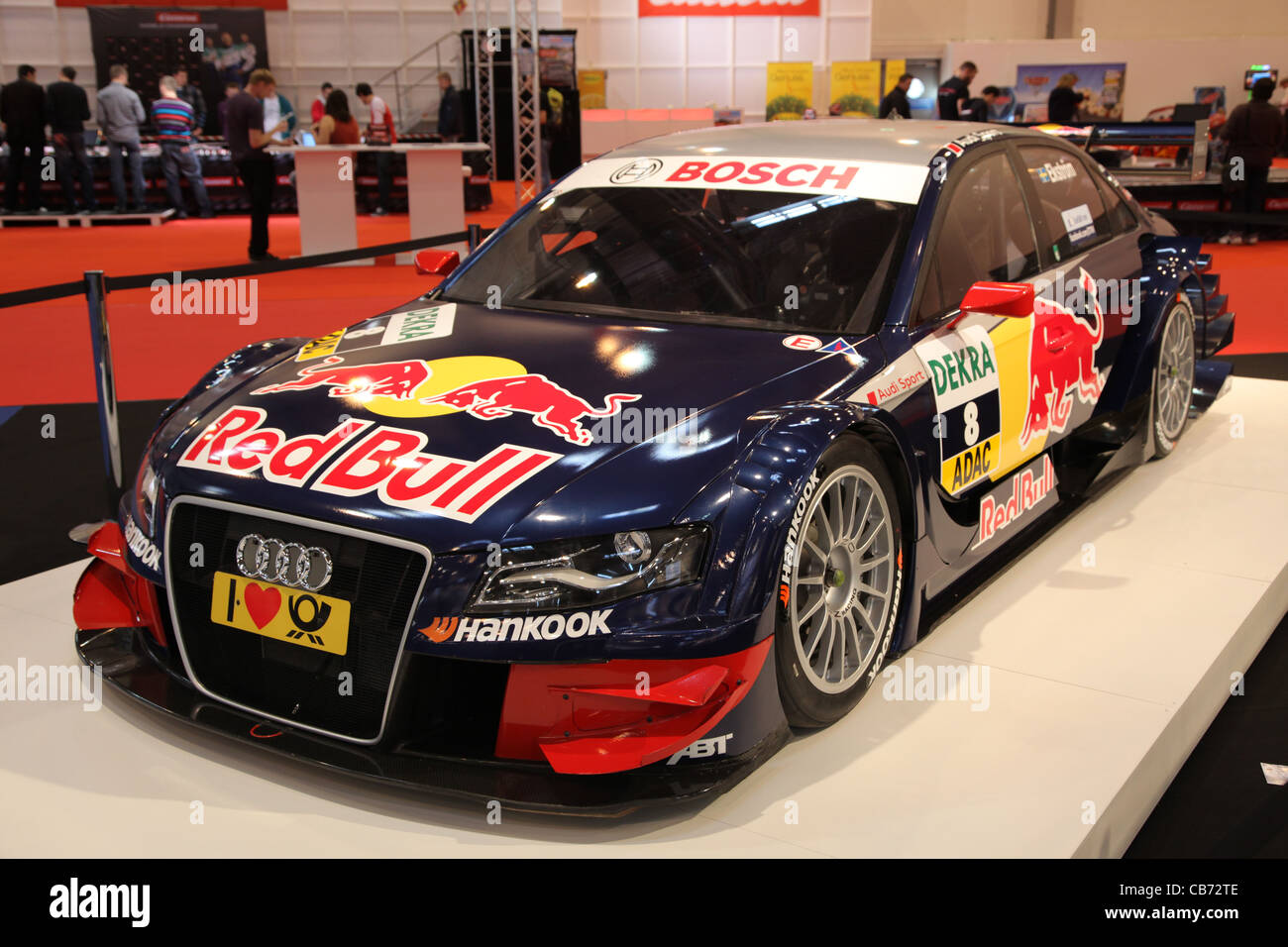 Audi A4 DTM R14+ shown at the Essen Motor Show in Essen, Germany, on ...