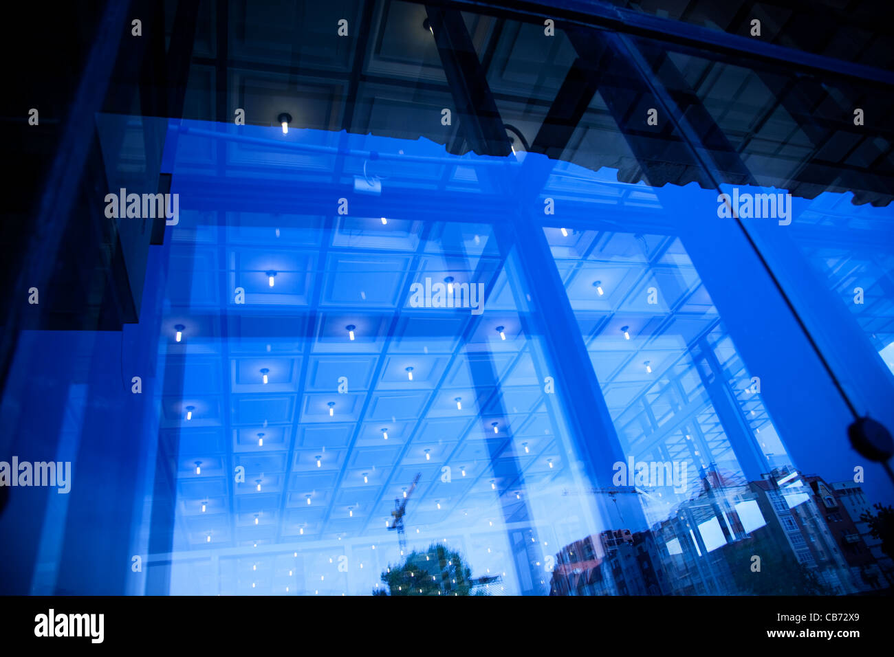 Corporate building with reflection Stock Photo - Alamy