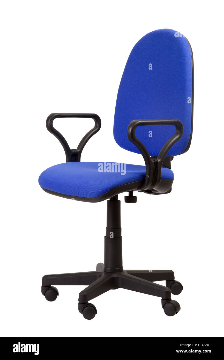 empty chair isolated on white background Stock Photo - Alamy
