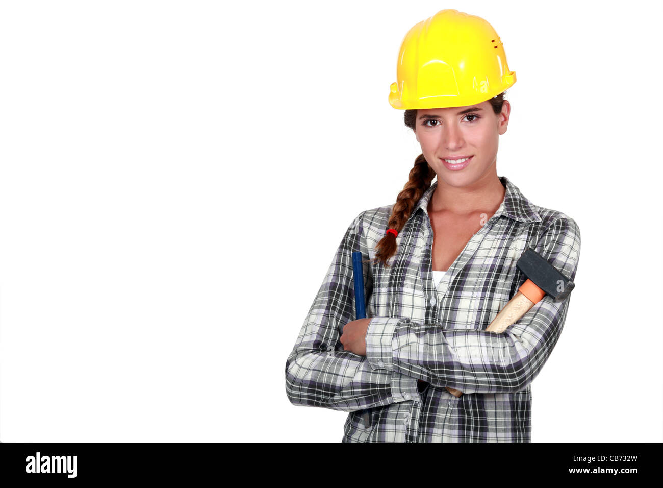 Handywoman Cut Out Stock Images & Pictures - Alamy