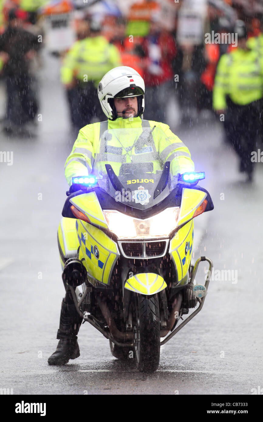 Traffic Policeman on a motorcycle. Picture by James Boardman Stock ...
