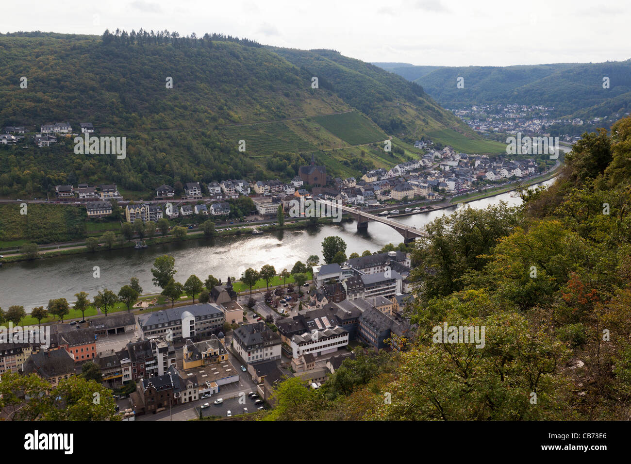 Moseldalen, Moselle valley, Cochem (Germany Stock Photo - Alamy