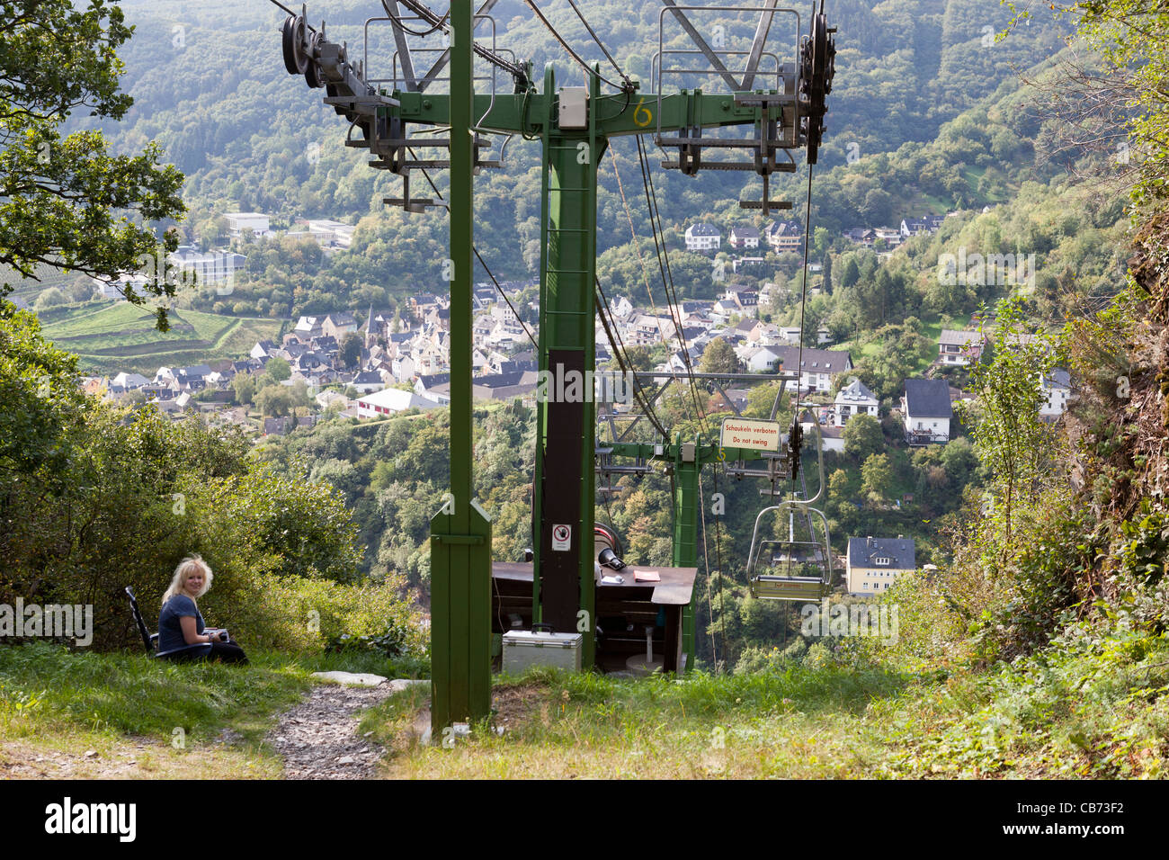 Moseldalen, Moselle valley, Cochem (Germany Stock Photo - Alamy