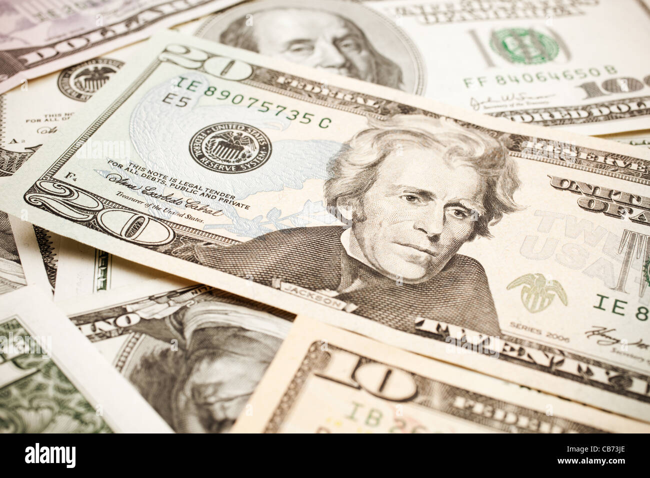finance concept, special toned photo f/x, focus point on eye (selective ...