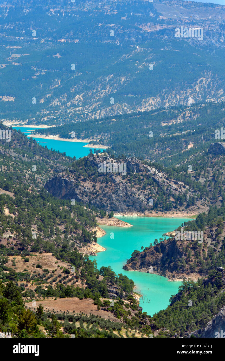 Scenic view of Ermenek Dam Lake on Göksu River Turkey Stock Photo - Alamy