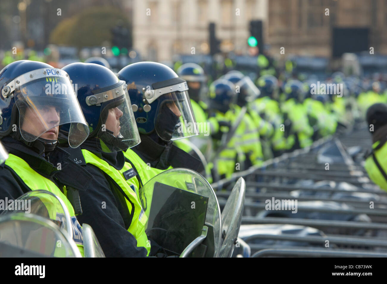 Uk british riot police uniform hi-res stock photography and images - Alamy