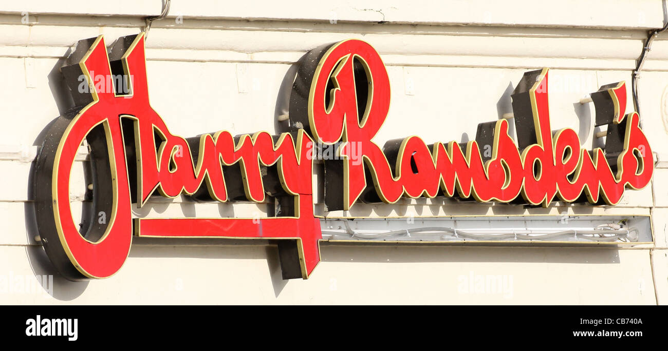 Harry Ramsden's World famous Fish and Chips restaurant in Brighton ...