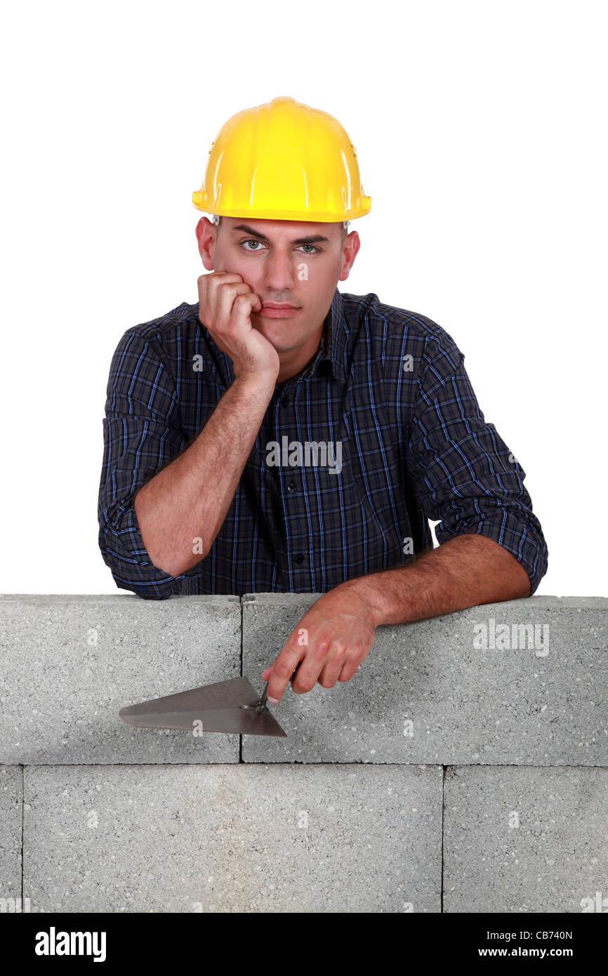 Mason, studio shot Stock Photo - Alamy