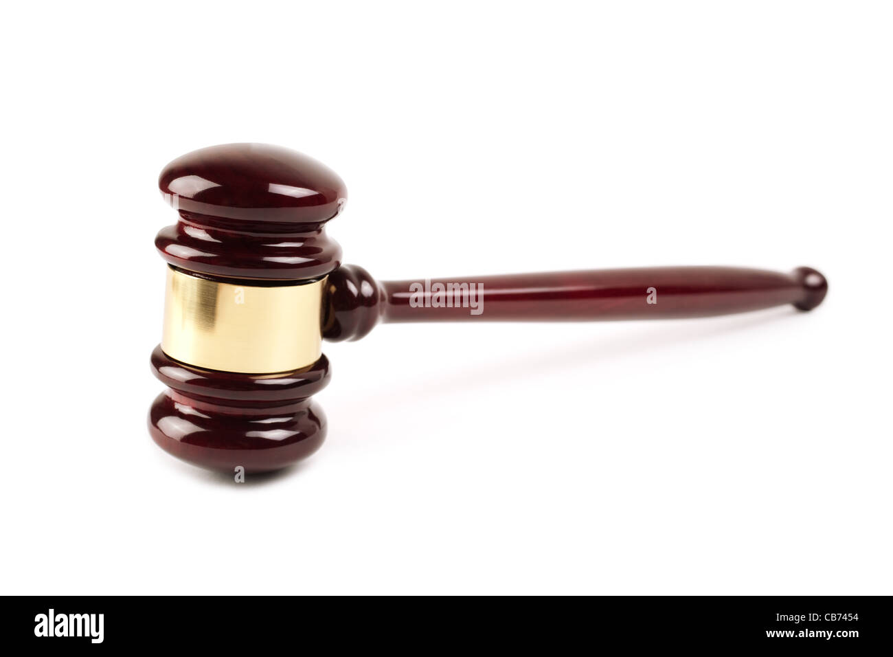 Golden gavel Cut Out Stock Images & Pictures - Alamy