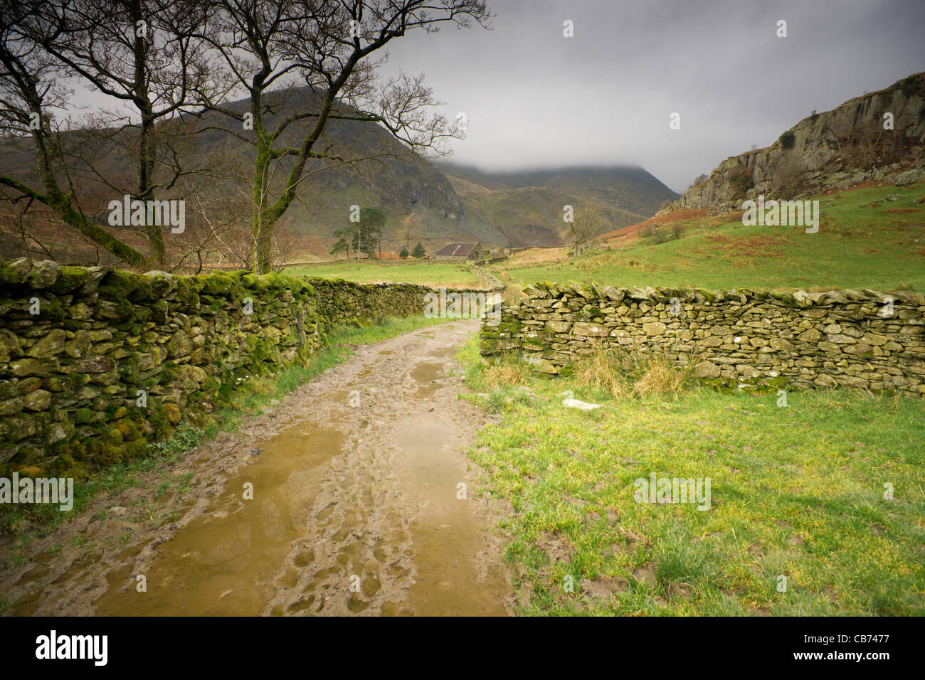 lake district views around the vale of Kentmere in the lake district ...