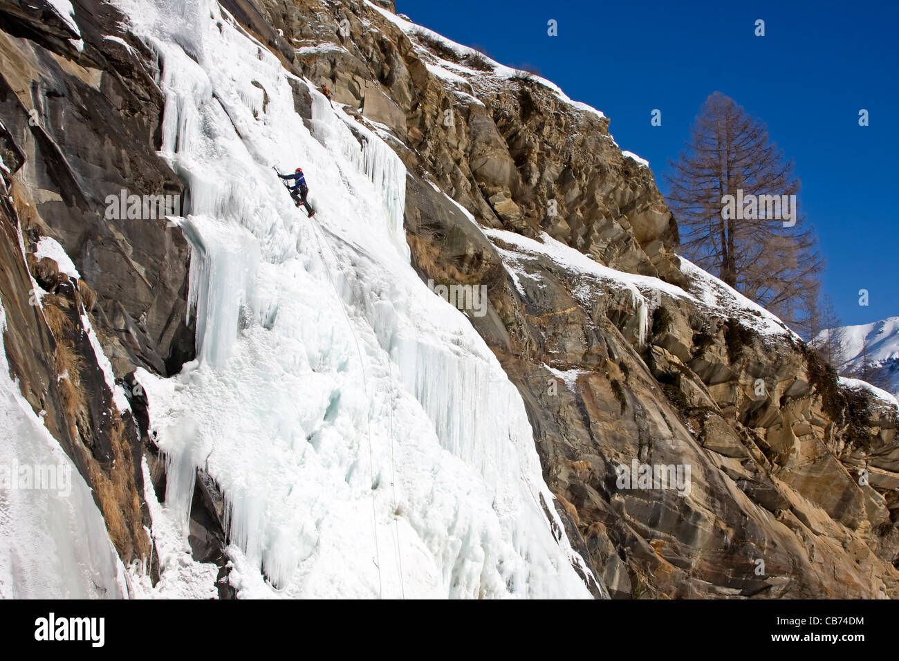You dare the cold water hi-res stock photography and images - Alamy
