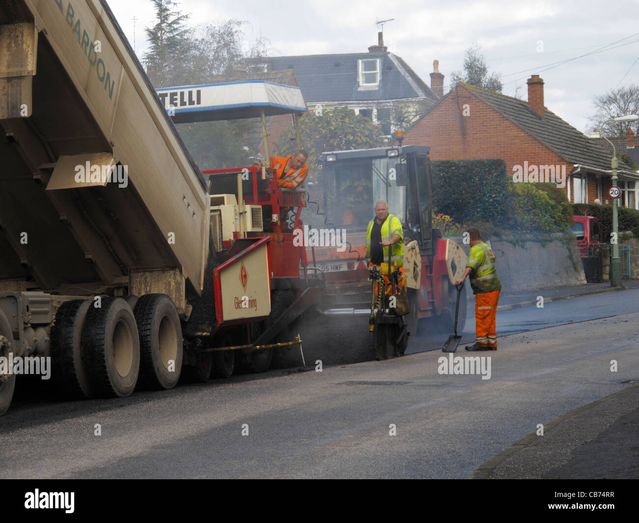 Uk road frost damage hi-res stock photography and images - Alamy