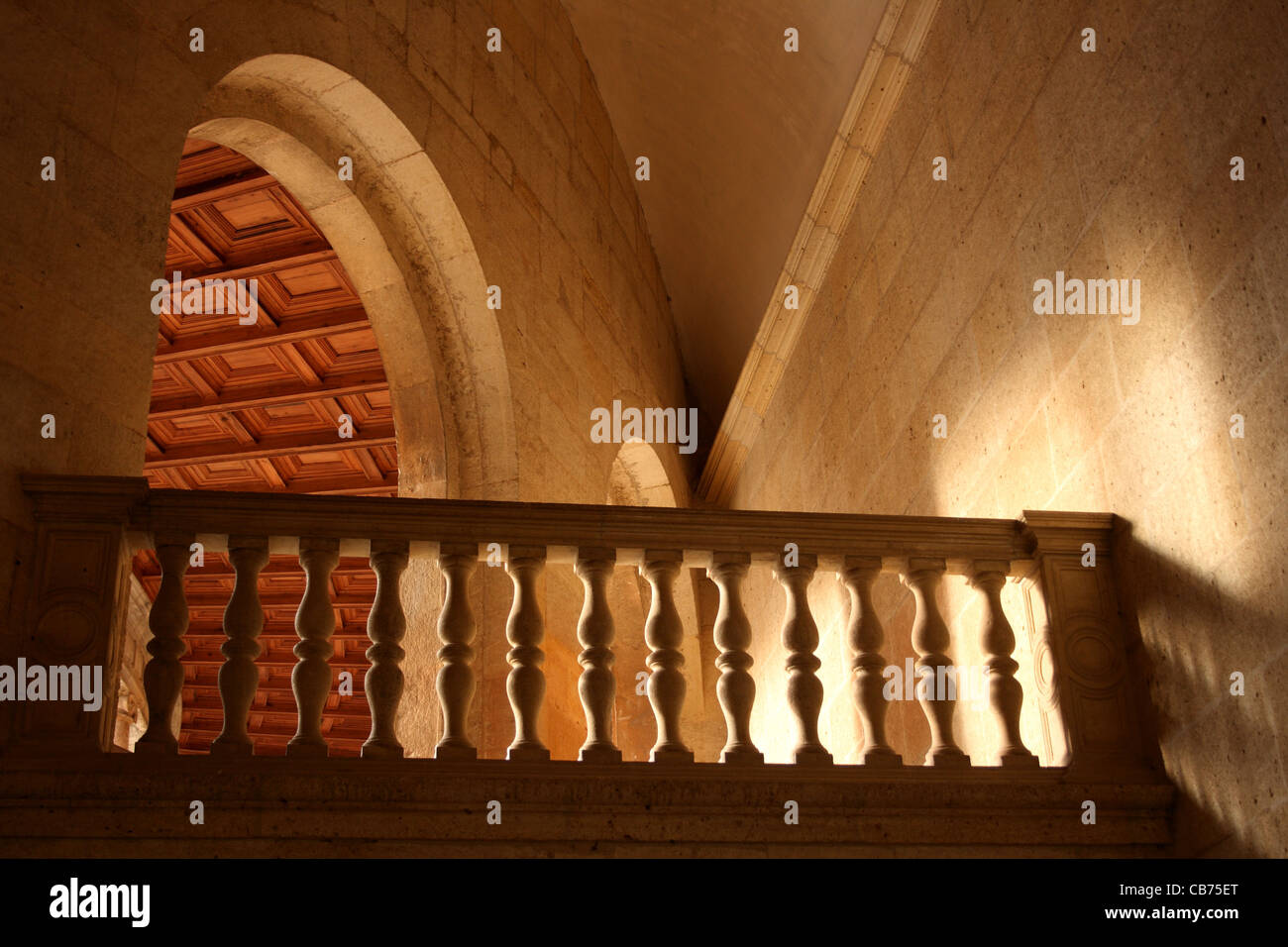 Alhambra palace granada spain staircase hi-res stock photography and ...