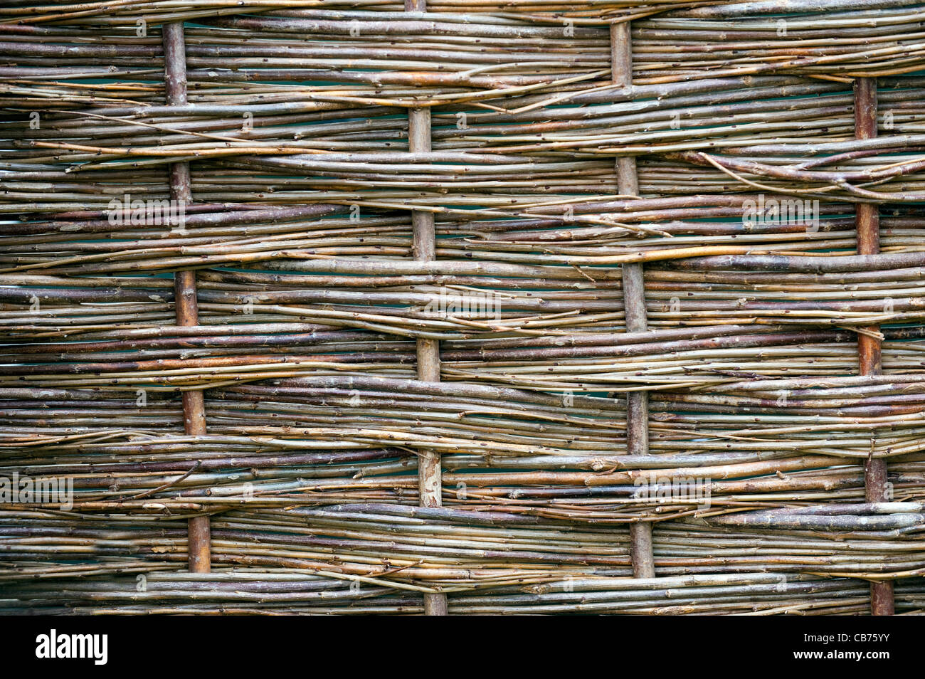 Willow hurdle hi-res stock photography and images - Alamy