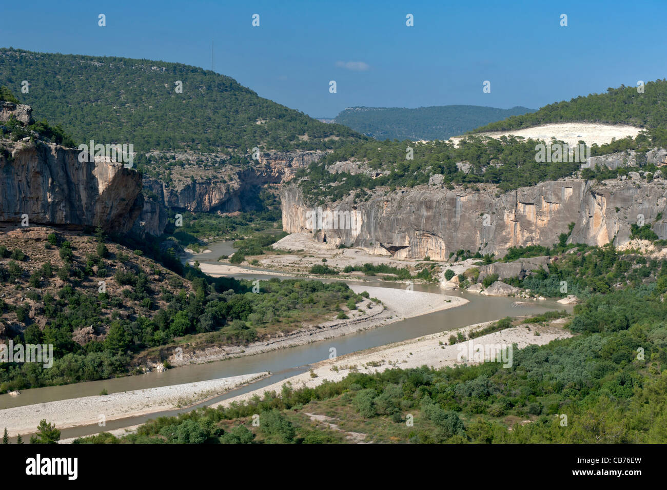 Scenic view of Silifke River Mersin Turkey Stock Photo - Alamy