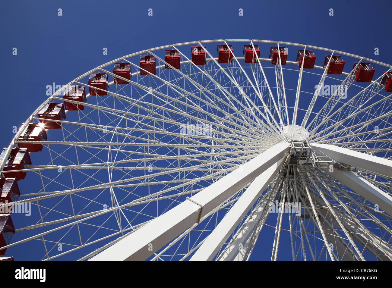 Ferris wheel. Navy Pier Park. Chicago, Illinois Stock Photo - Alamy