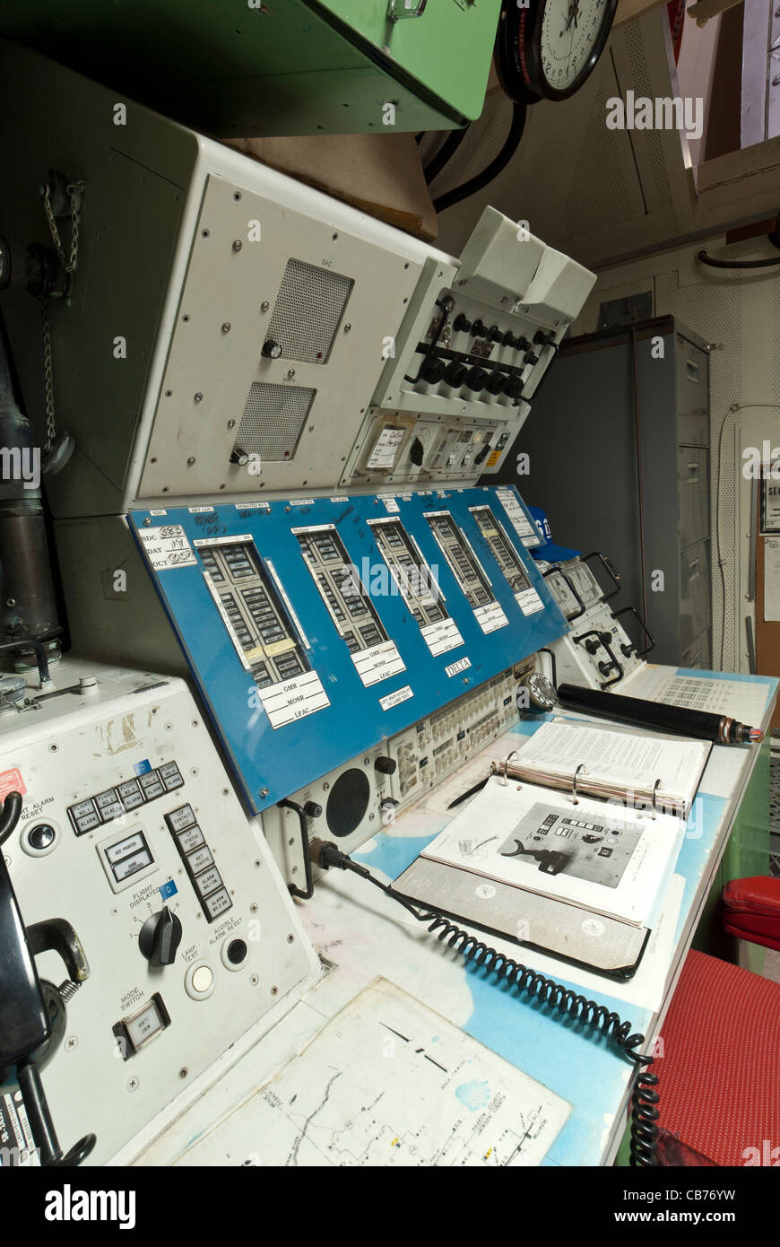 Control room, Minuteman Missile National Historical Site, South Dakota ...