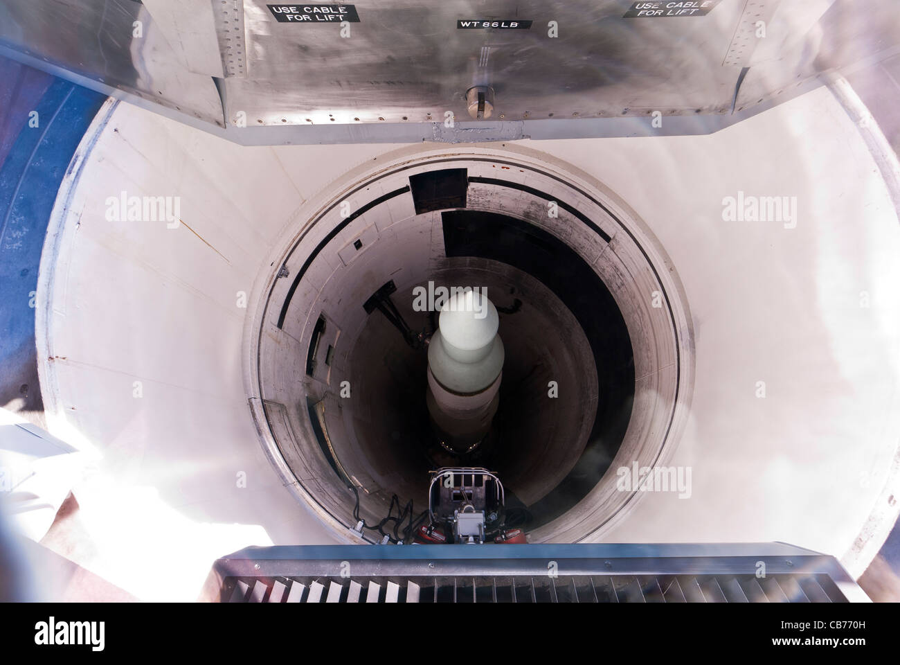 Minuteman nuclear missile silo hi-res stock photography and images - Alamy