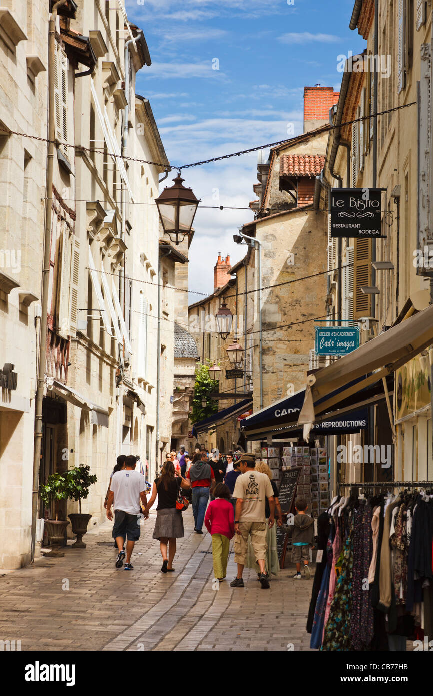 Perigueux street scene, Dordogne, Aquitaine, France Stock Photo - Alamy