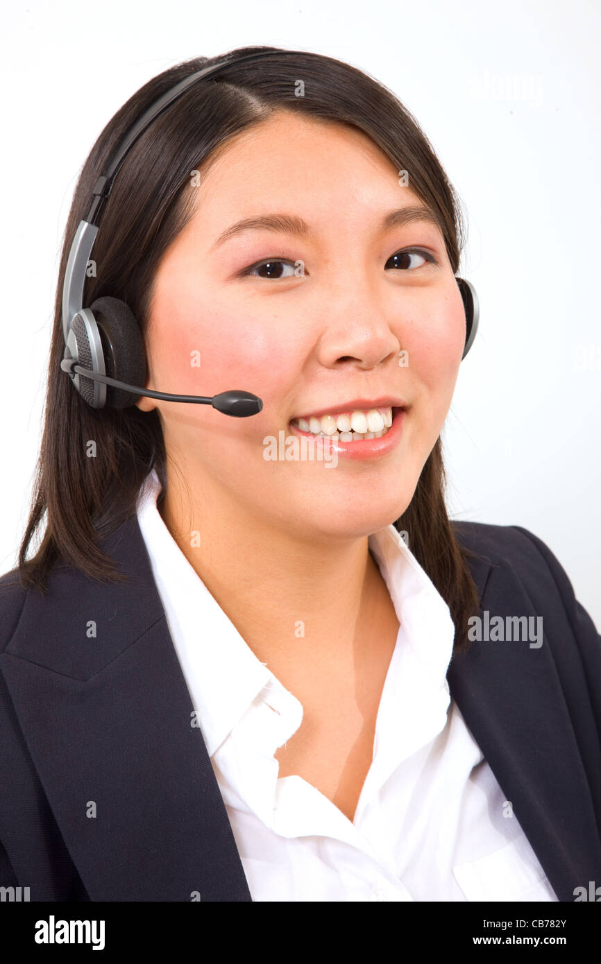 Headset microphone hi-res stock photography and images - Alamy