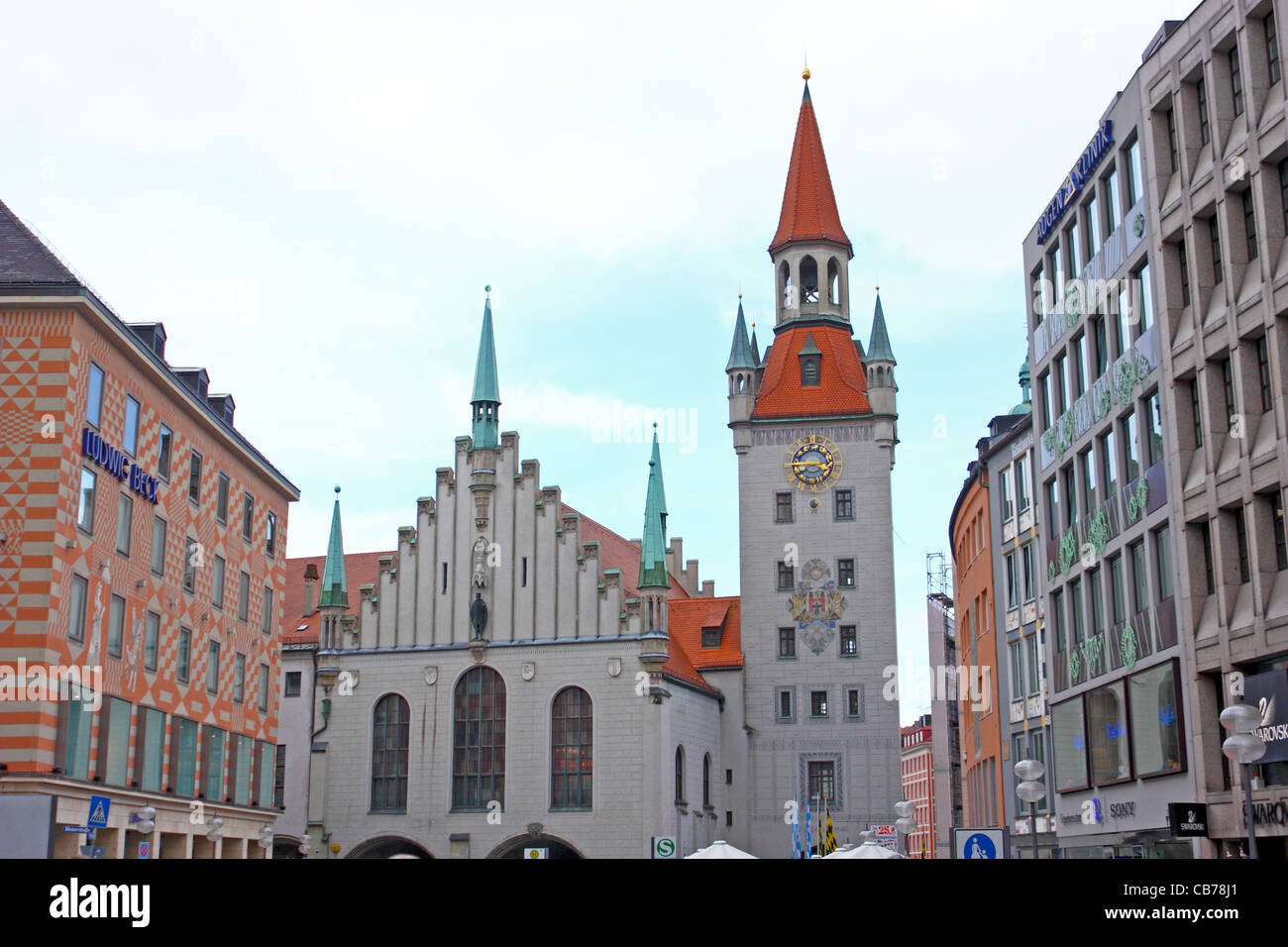 Munich old town hall museum hi-res stock photography and images - Alamy