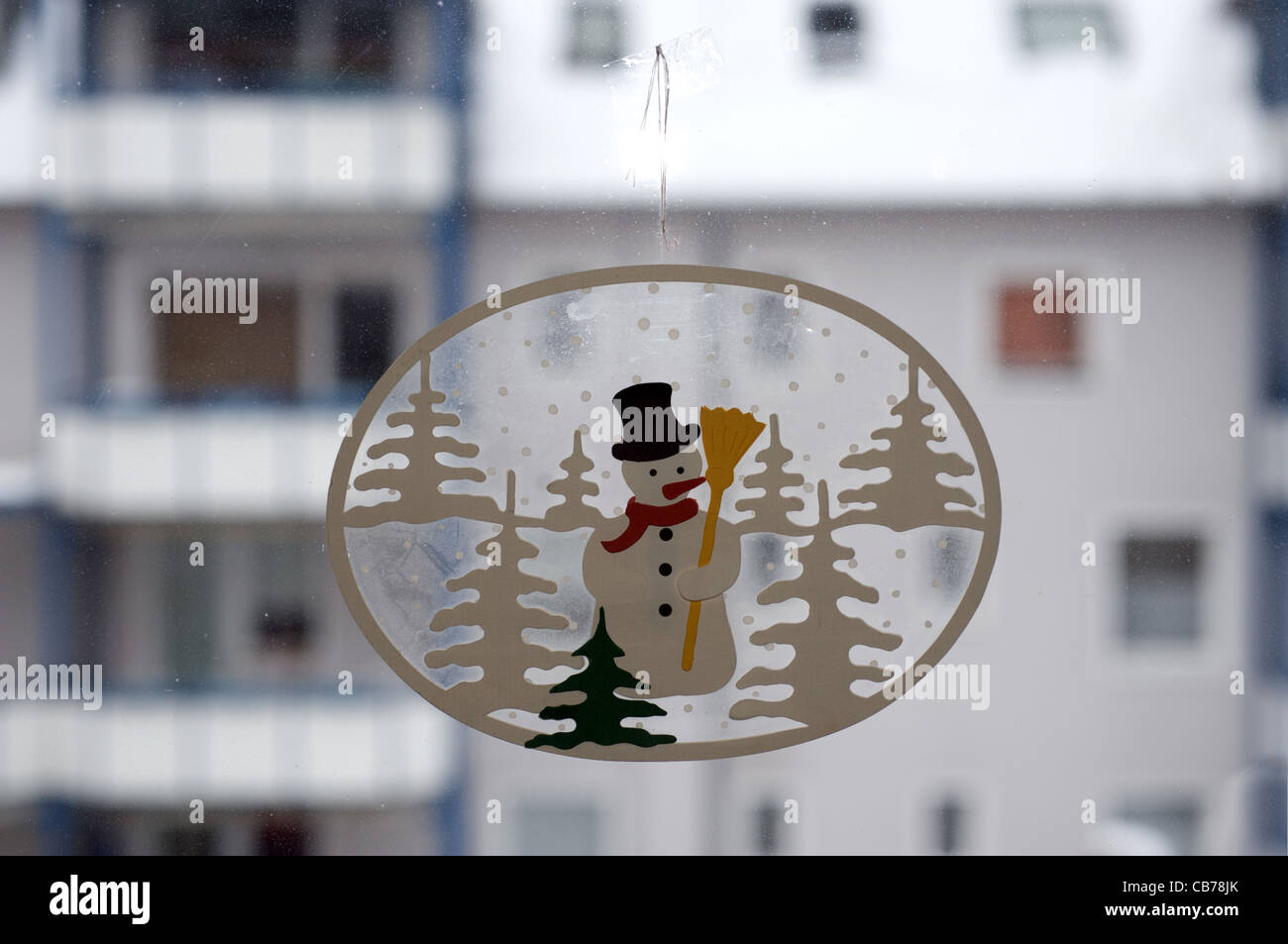 Snowman window display hi-res stock photography and images - Alamy