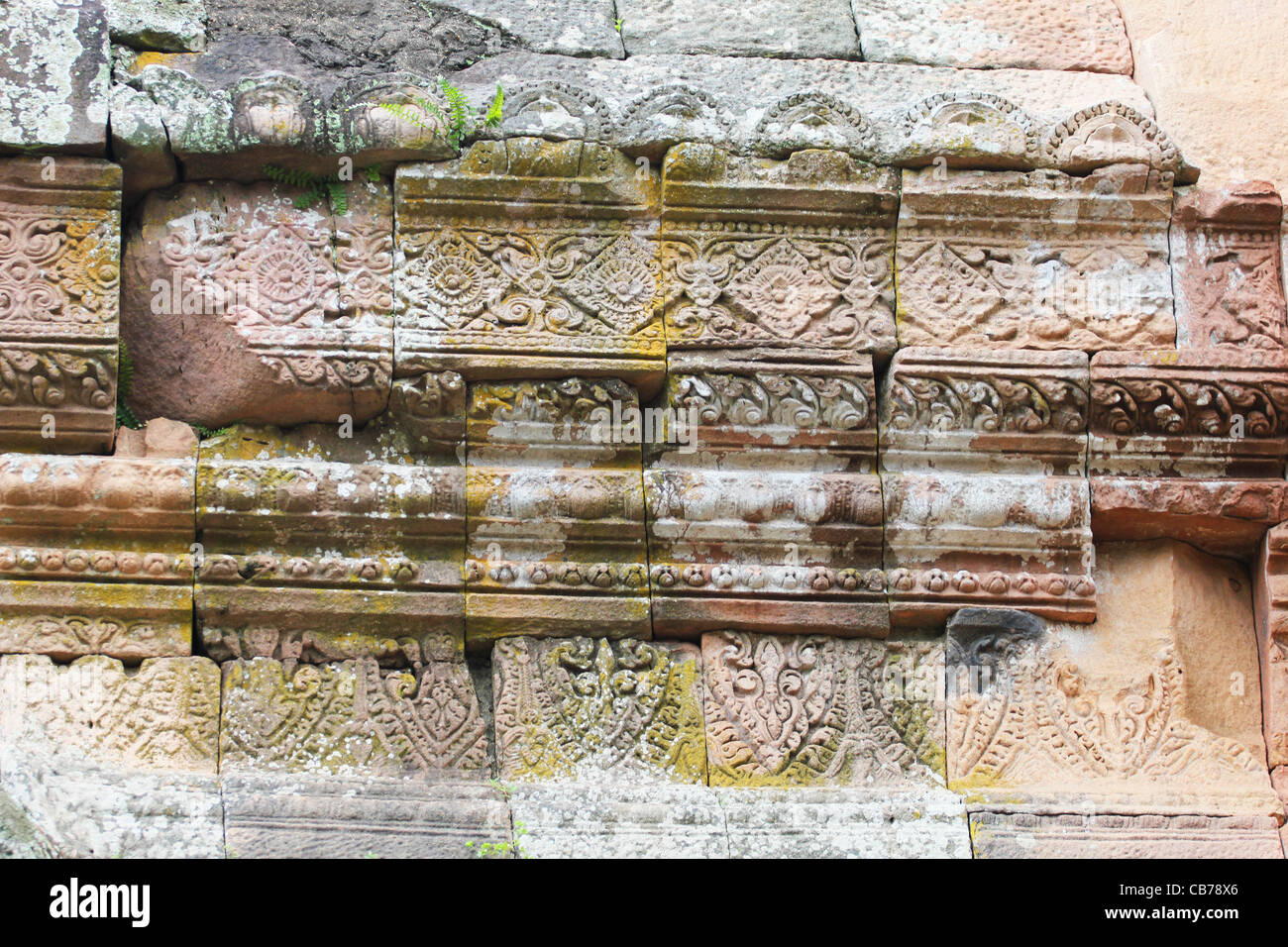 Phanomrung Cambodian ancient temple on the Thailand, Cambodian border ...