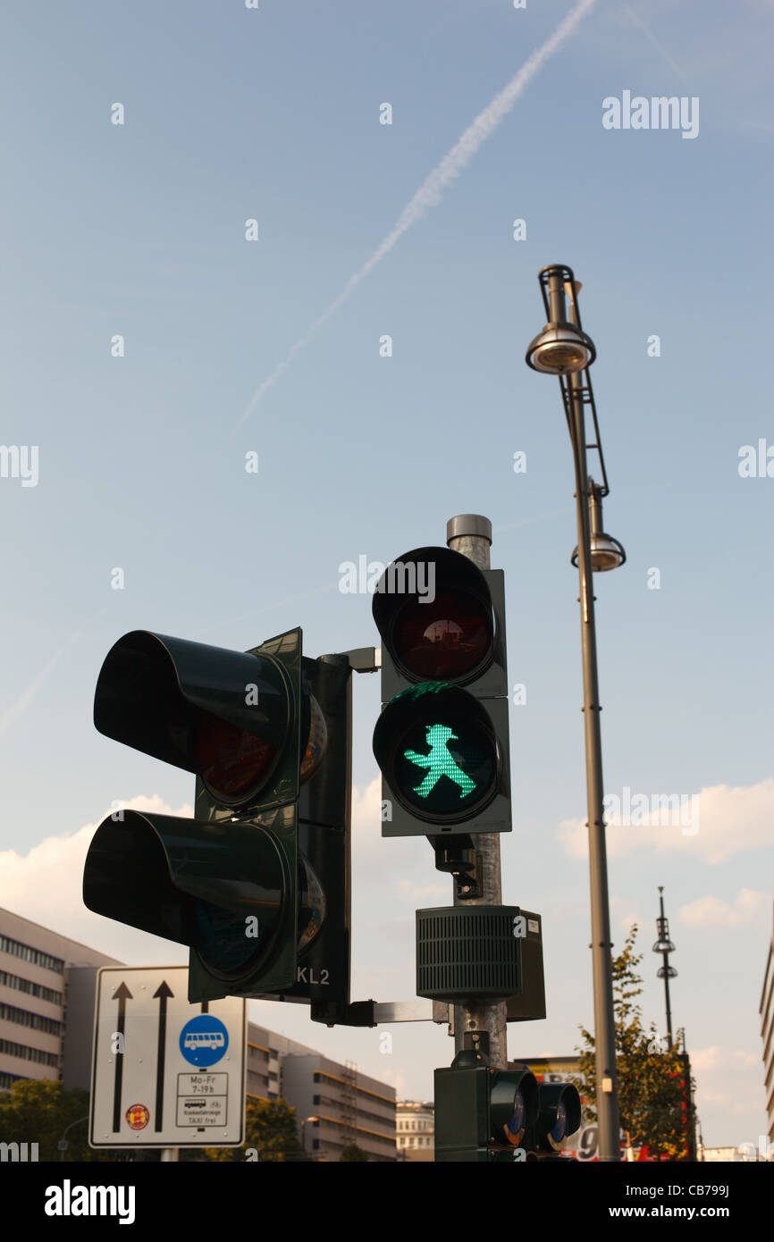 A distinctive and slightly cheeky DDR style pedestrian walking symbol ...