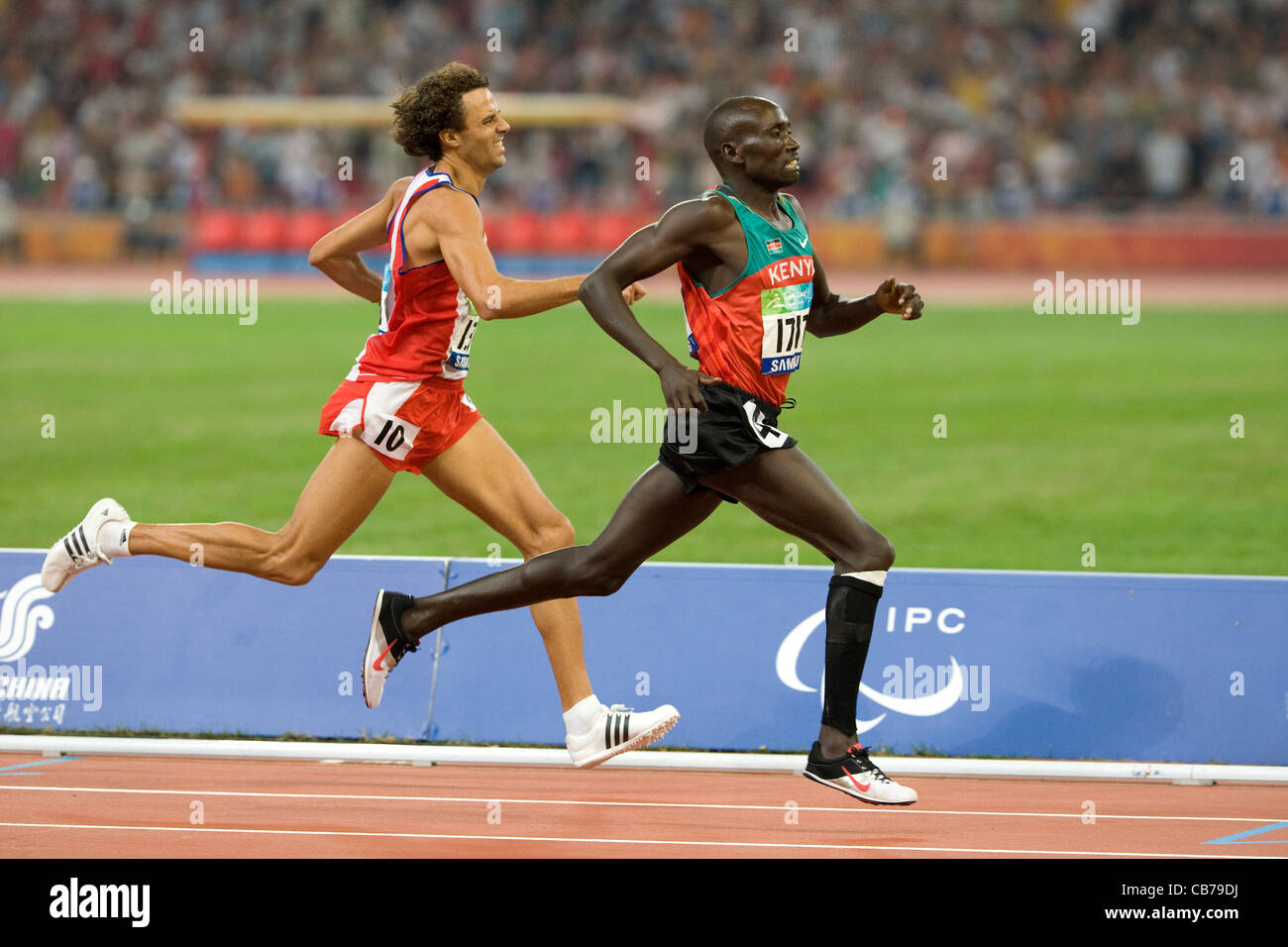 Paralympics track runner hi-res stock photography and images - Alamy